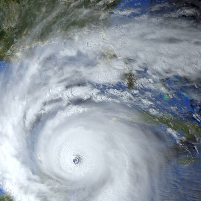 What was the first recorded hurricane?